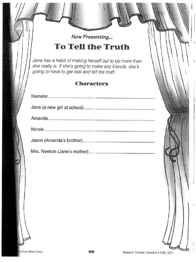 To Tell The Truth Script | PDF
