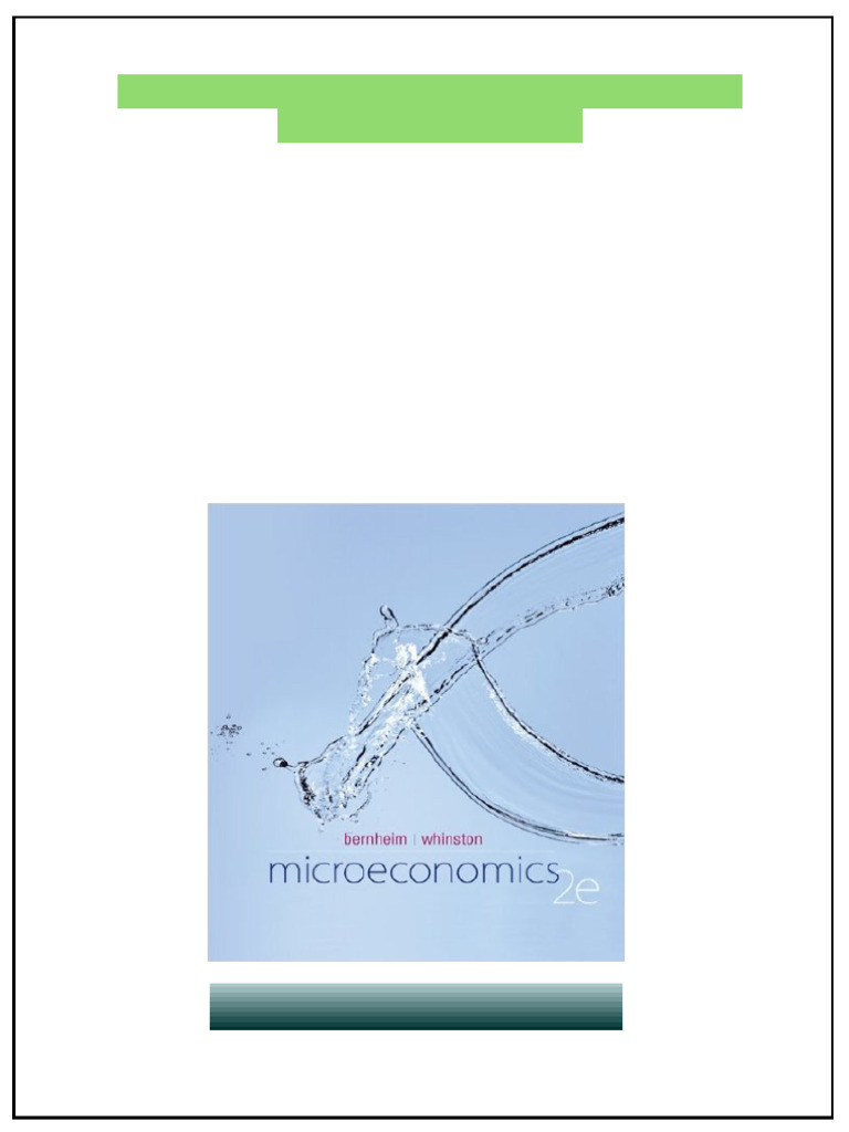 978-0073375854 Microeconomics (Mcgraw-Hill Economics) Download | PDF ...