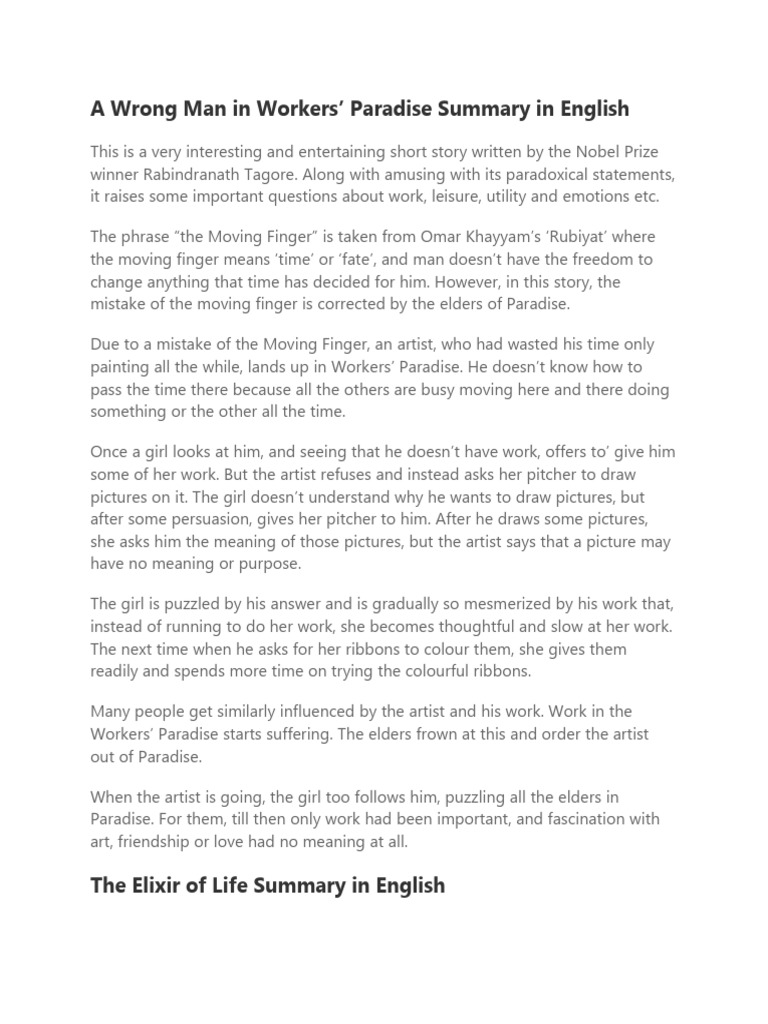 10 STD English Prose Summaries | PDF | Louis Pasteur | Microorganism