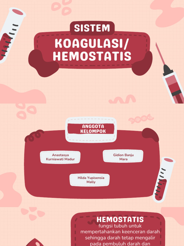 Kaskade Koagulasi dalam Hemostasis | PDF
