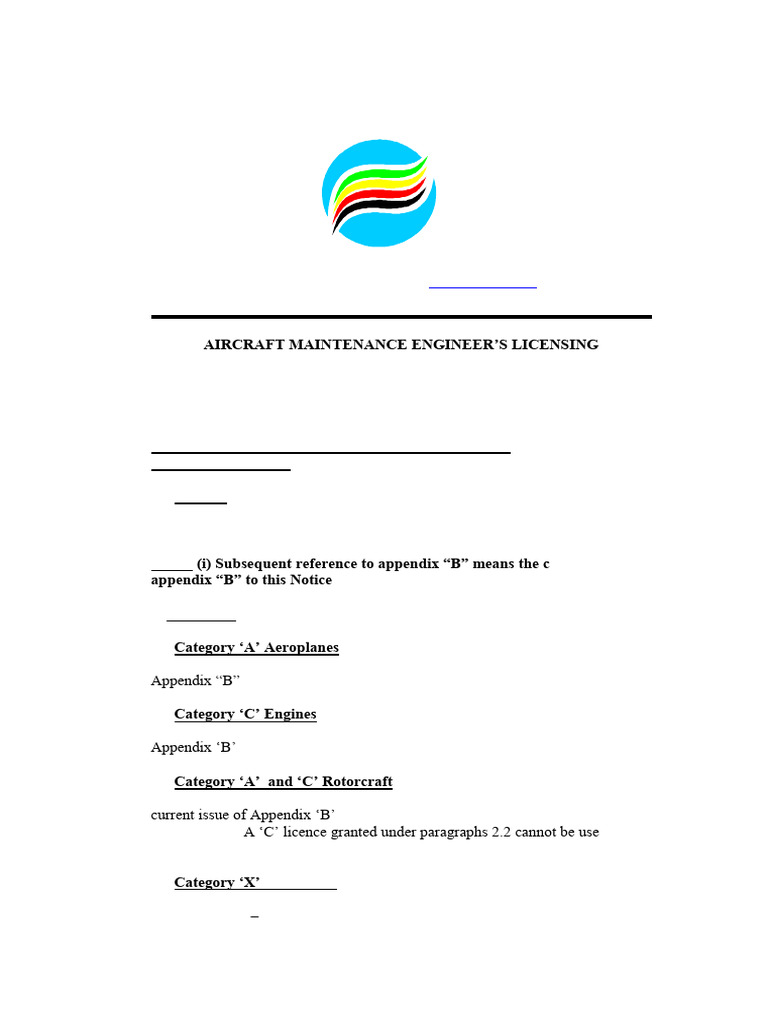 Aircraft Maintenance Engineer Licensing Guide | PDF | Compass | Gas Turbine