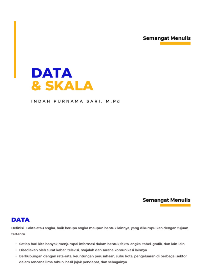 Jenis Data: Cross-Sectional & Time Series | PDF