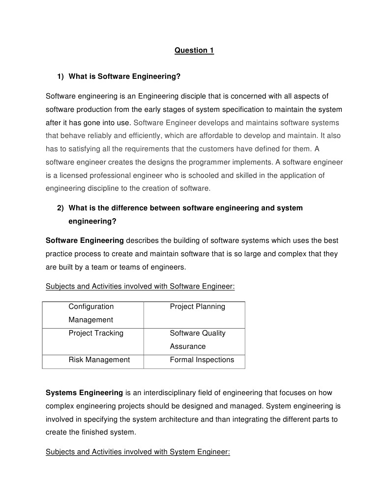 Software Engineering Overview and Subjects | PDF | Computer Virus ...