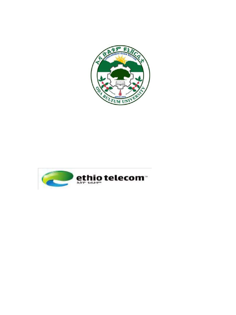 Ethio Telecom Internship Report | PDF | Telecommunications ...