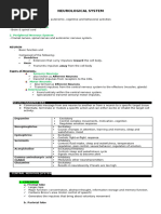 Central Nervous System Examination Guide | PDF