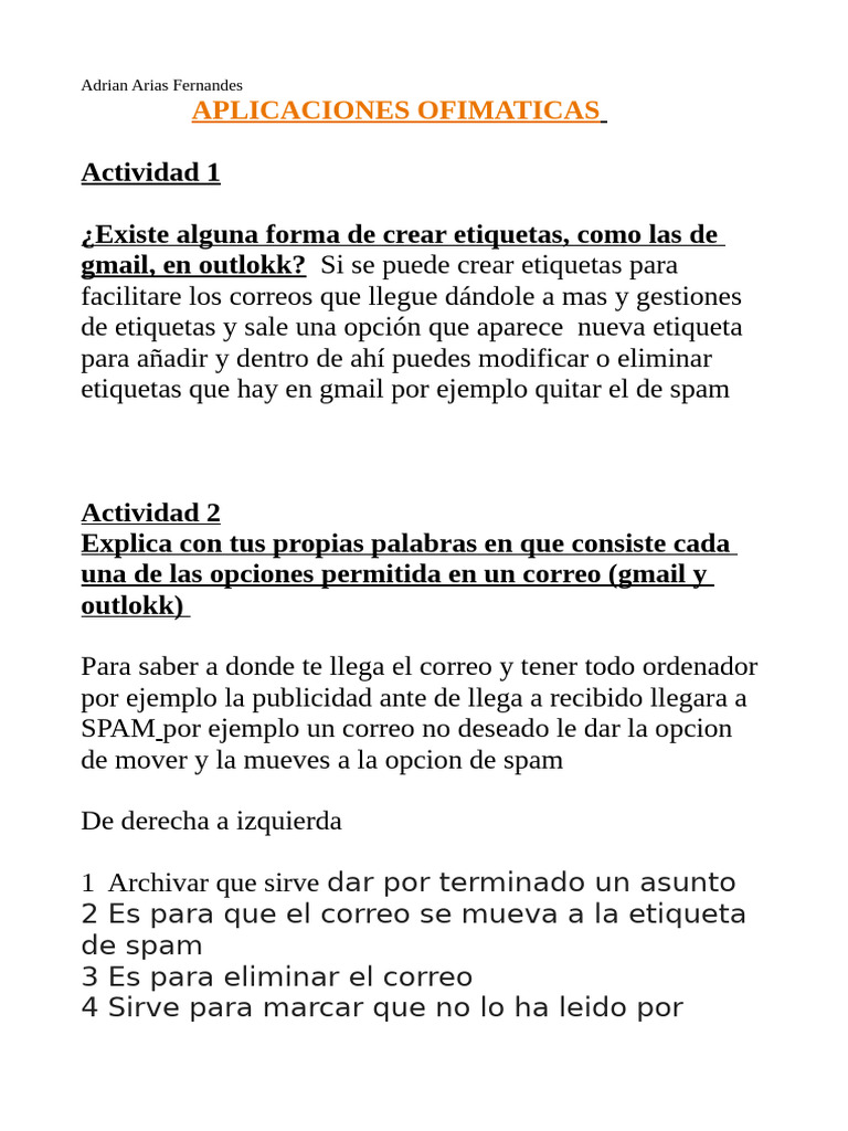 Actividad Aplicaciones Ofimaticas | PDF | Mi sql | Software