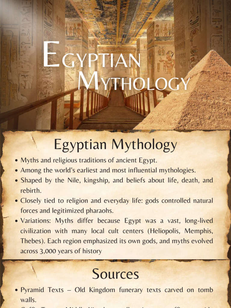 Egyptian Mythology Overview and Key Concepts | PDF | Egyptian Mythology ...