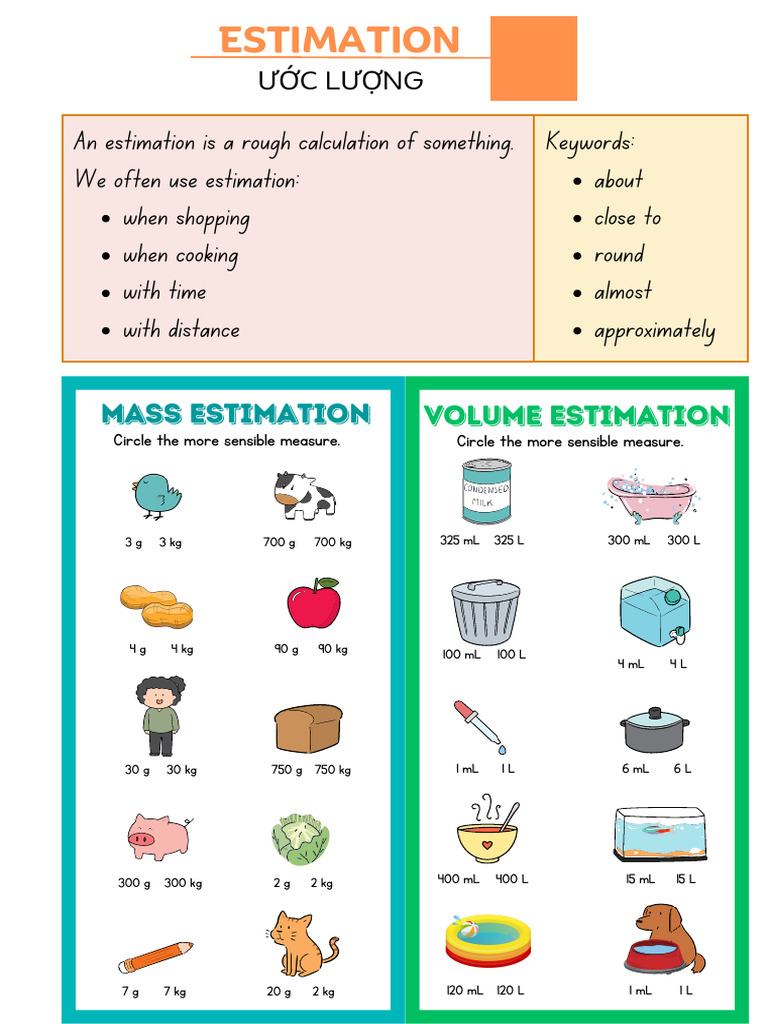 Estimation Print | PDF