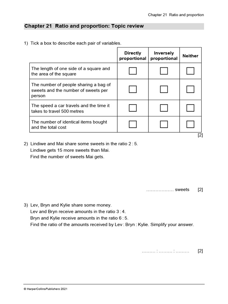 Continued Proportion Examples Explained | PDF | Mathematics
