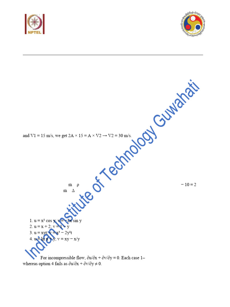 Week2 - NPTEL River Engineering 2025 - Assignment1 - Solution - NOC25 ...
