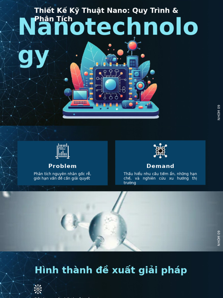 Nanotechnology PowerPoint Template by | PDF