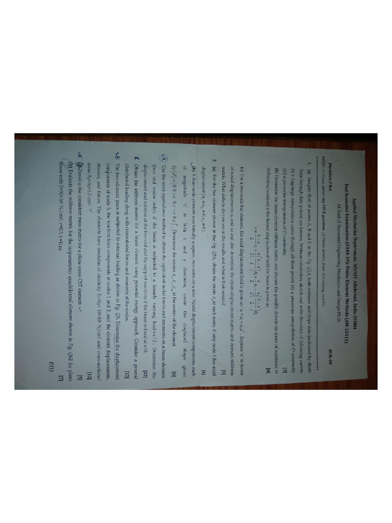 Fem 18-19 Paper | PDF
