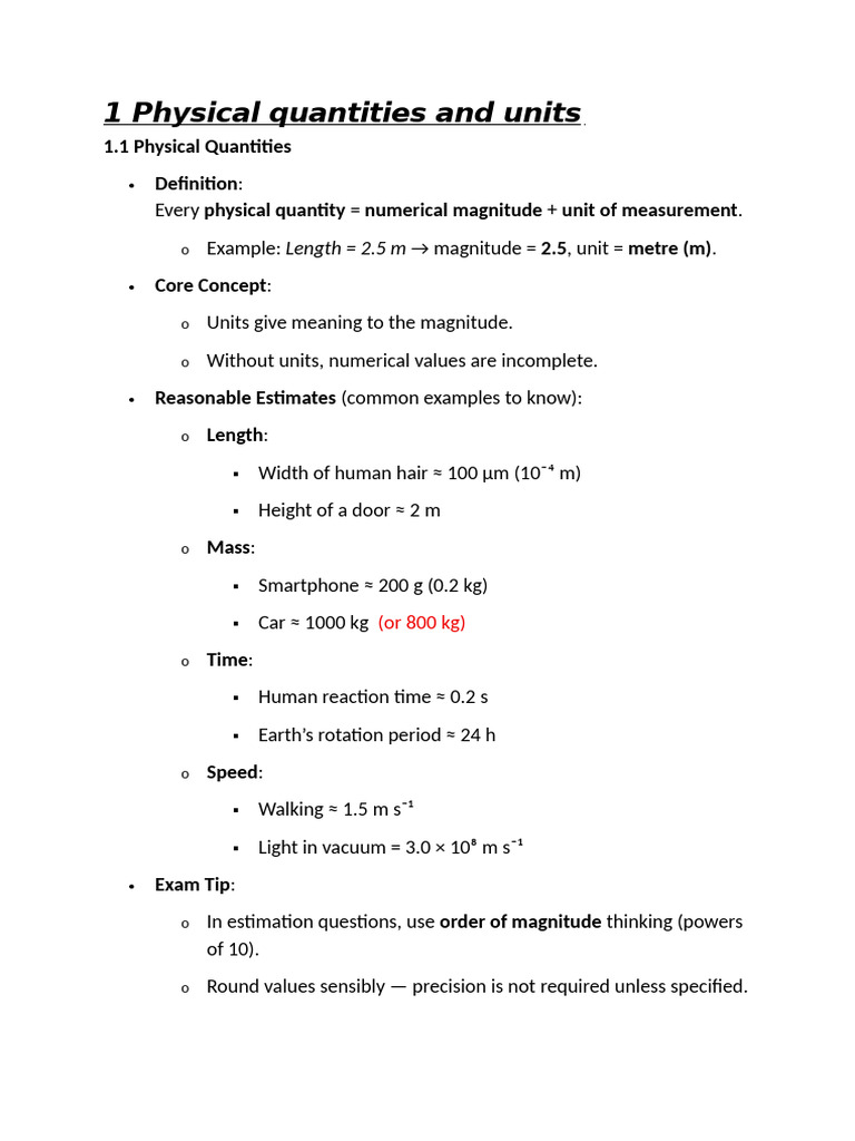 Physics Checked | PDF | Buoyancy | Deformation (Engineering)