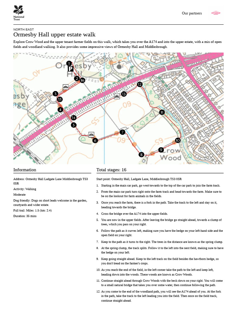 Ormesby Hall Upper Estate Walk Guide | PDF | Chess Openings | Chess
