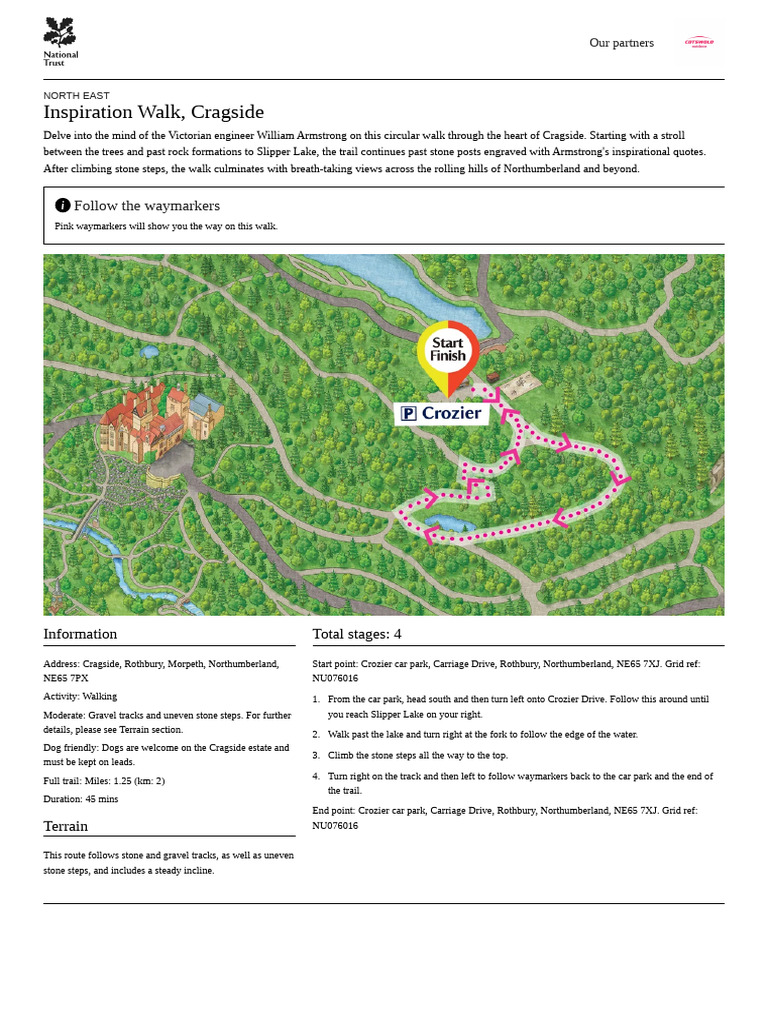 Inspiration Trail at Cragside Walking | PDF
