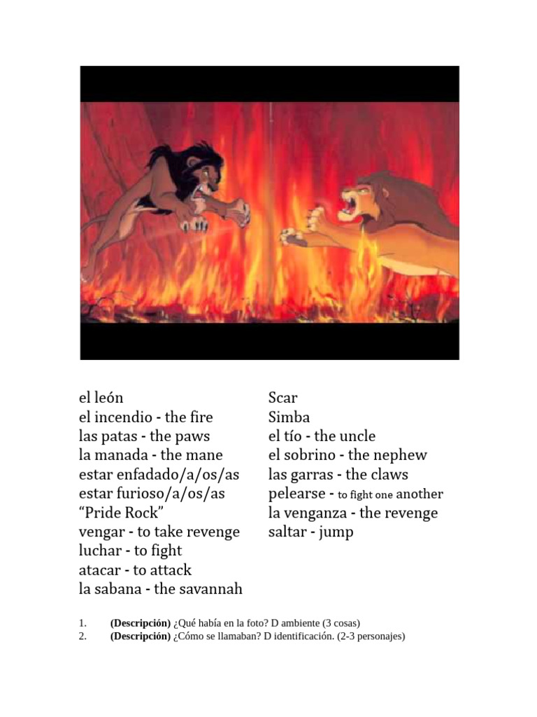 2027 Mukti Patel - El Rey León | PDF
