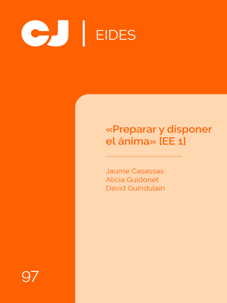 AAVV - Preparar y Disponer El Ánima | PDF | Oración | orador del Señor