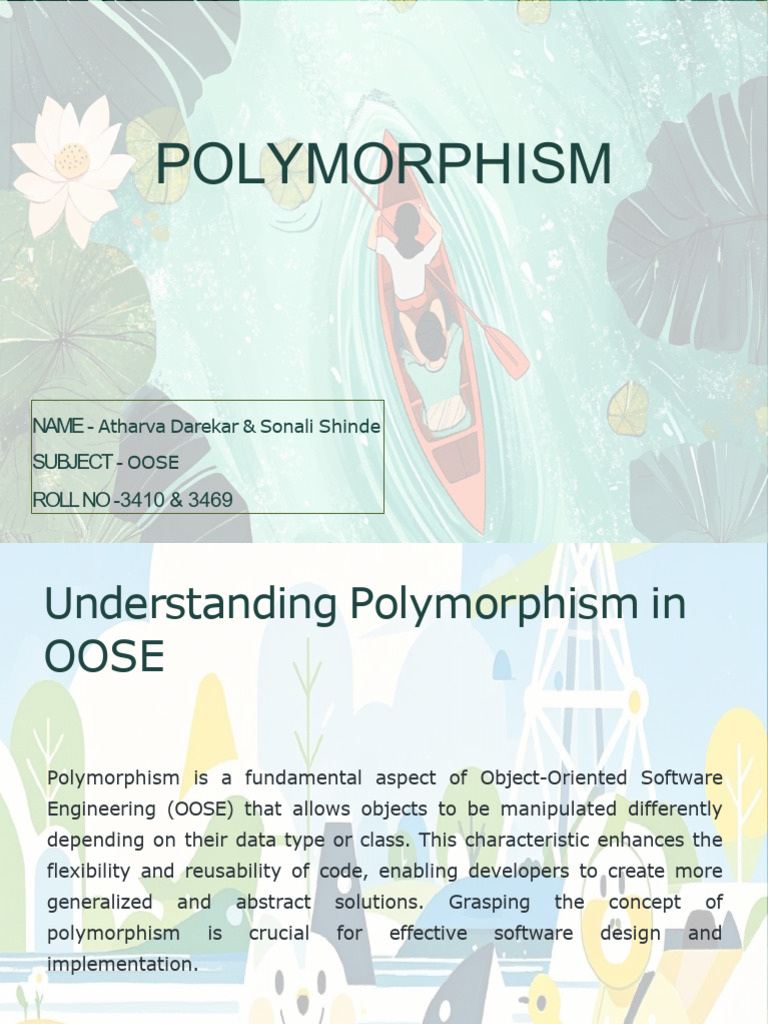 Understanding Polymorphism in... | PDF | Method (Computer Programming ...