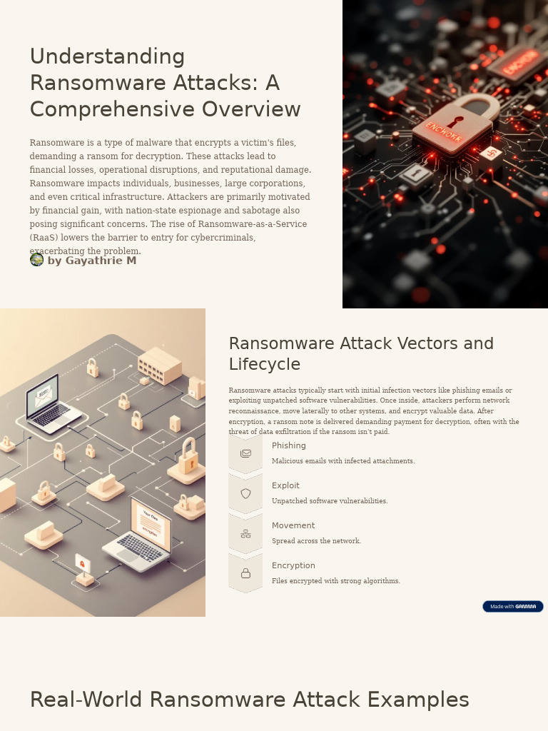 Understanding Ransomware Attacks | PDF | Ransomware | Malware