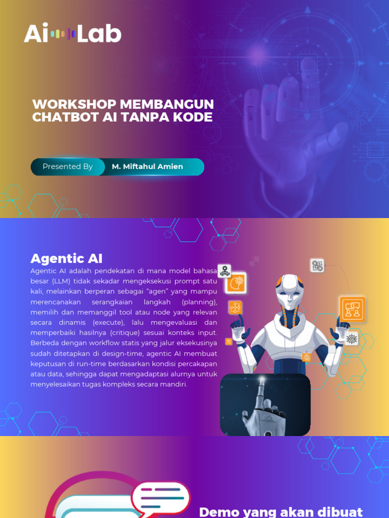 Implementasi Agentic AI Untuk Layanan Pelanggan | PDF