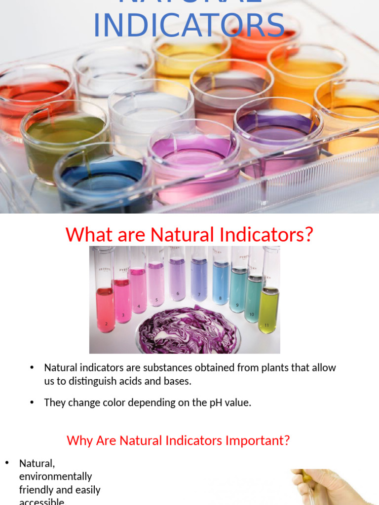 Natural Indicators | PDF