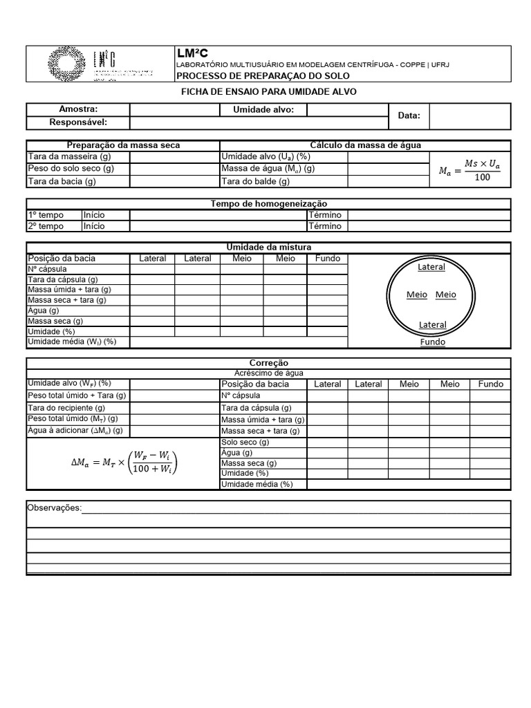 Processo de Preparo Do Solo - LM C | PDF | Umidade | Geociências