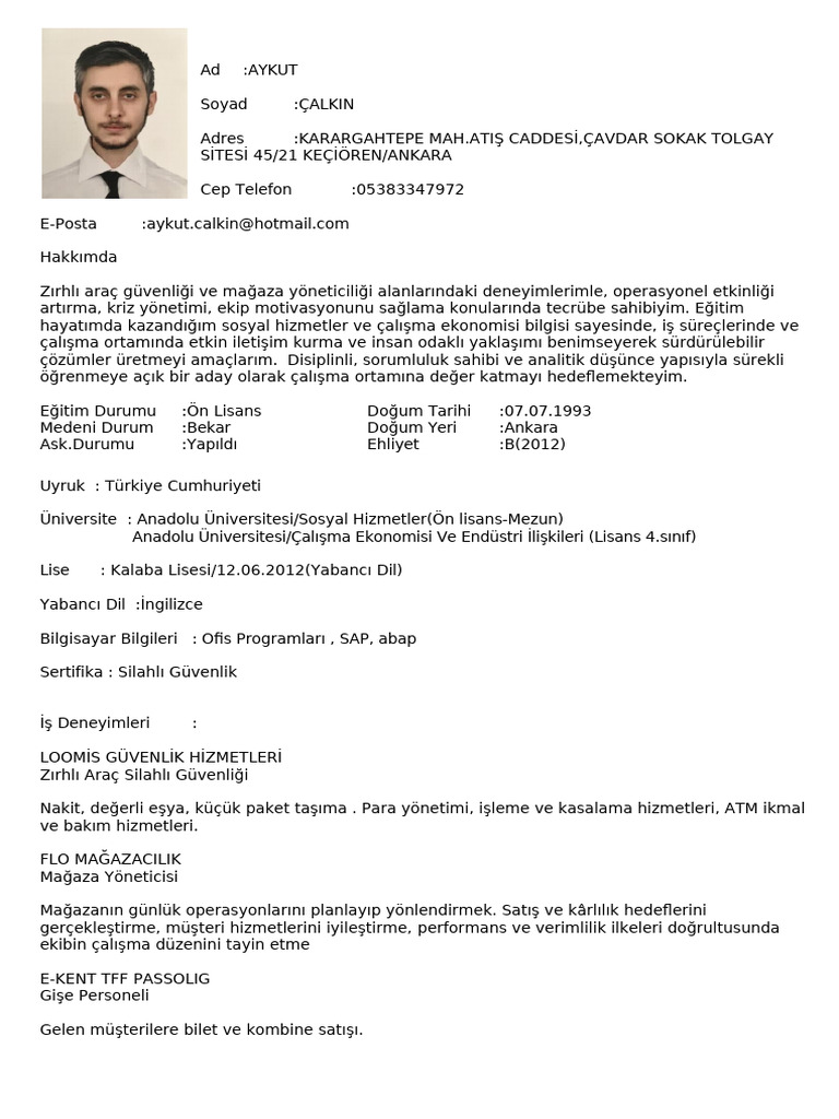 CV 2025 | PDF