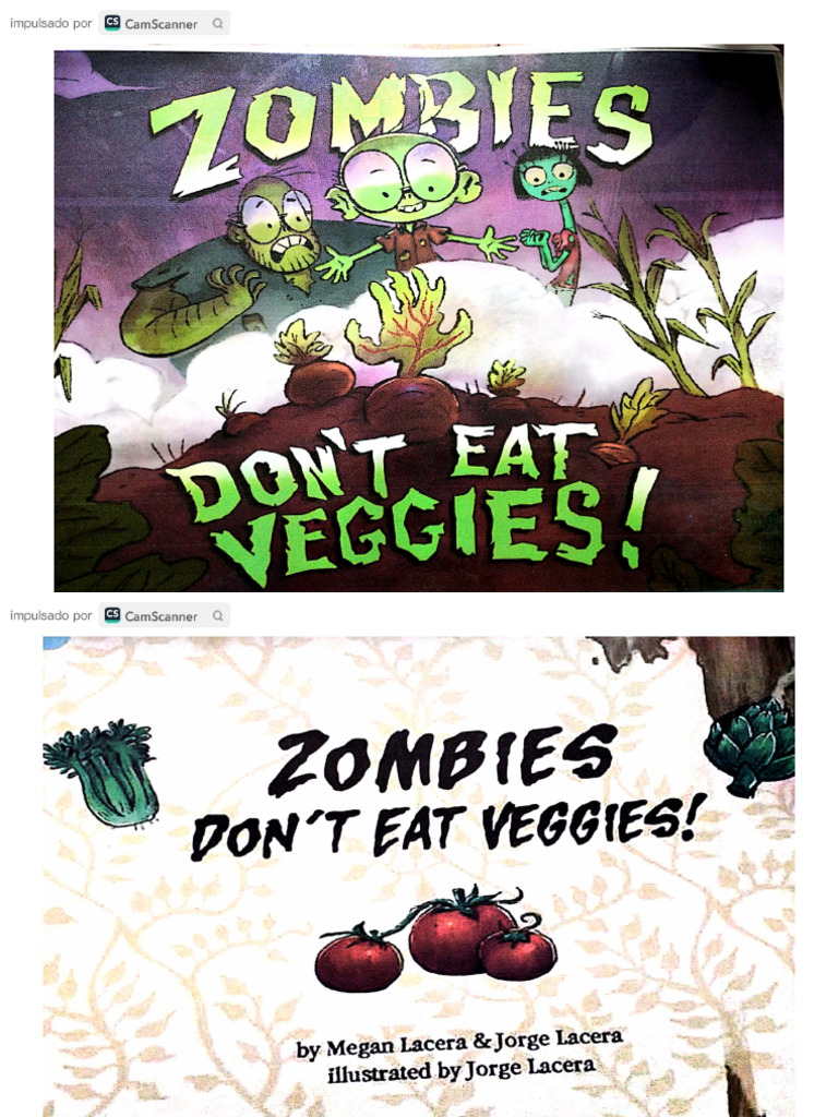 Zombies Don't Eat Veggies! | PDF