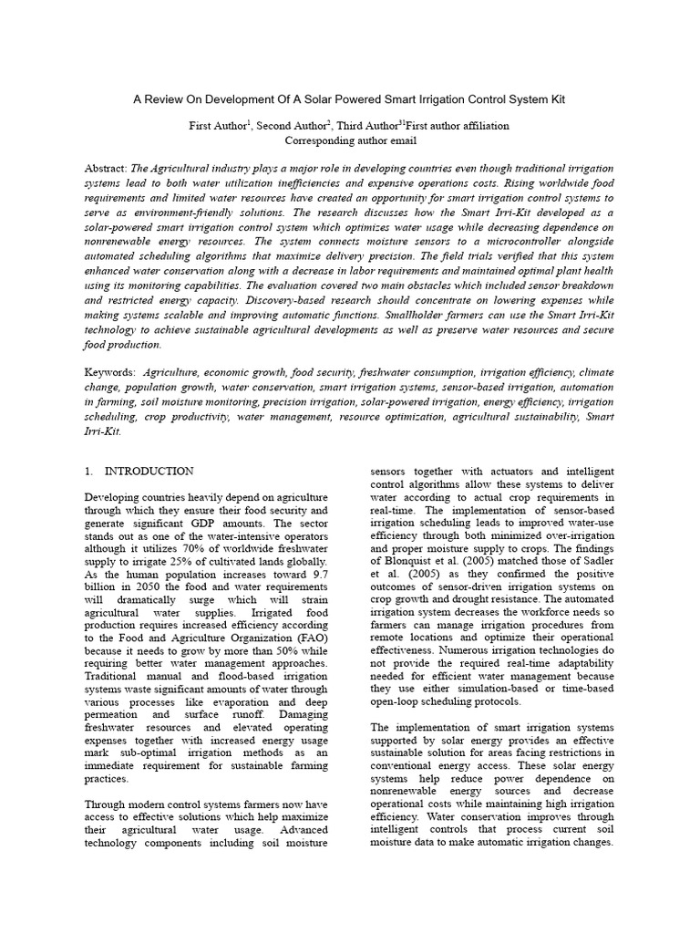 Heat Transfer Review Paper On Heat Exchangers | PDF | Agriculture ...