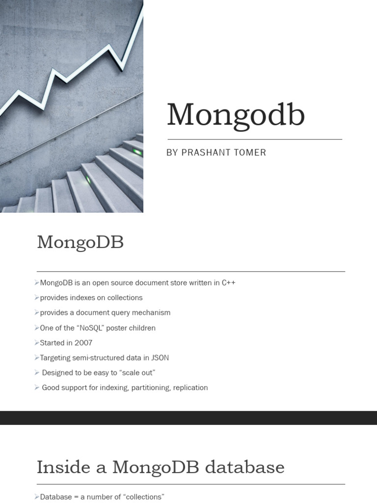 Mongodb | PDF | Json | Mongo Db