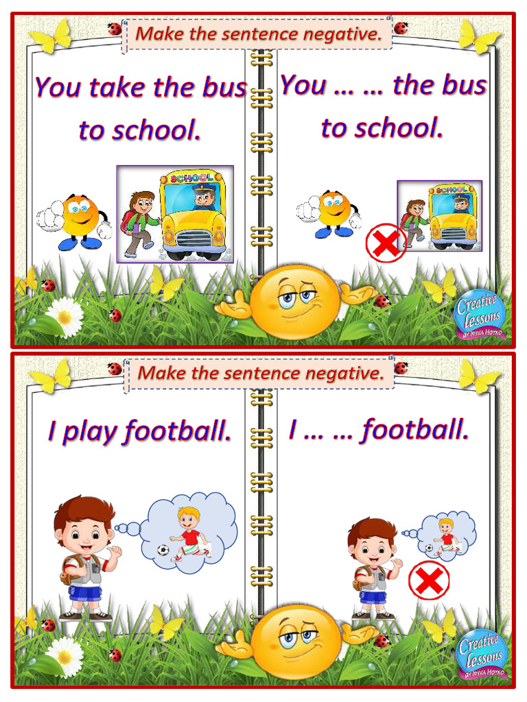 Make Questions and Negatives | PDF