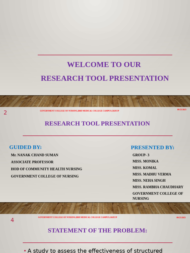 Tool Presentation Group 3 | PDF