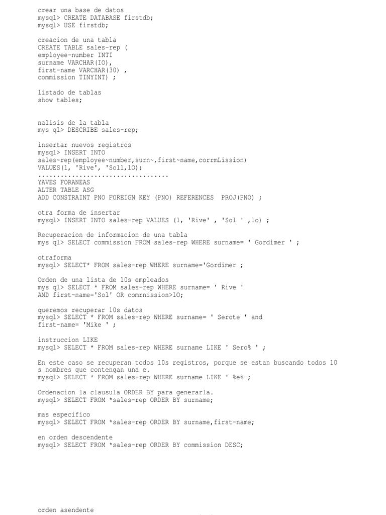 SDB | PDF | Table (Database) | Databases