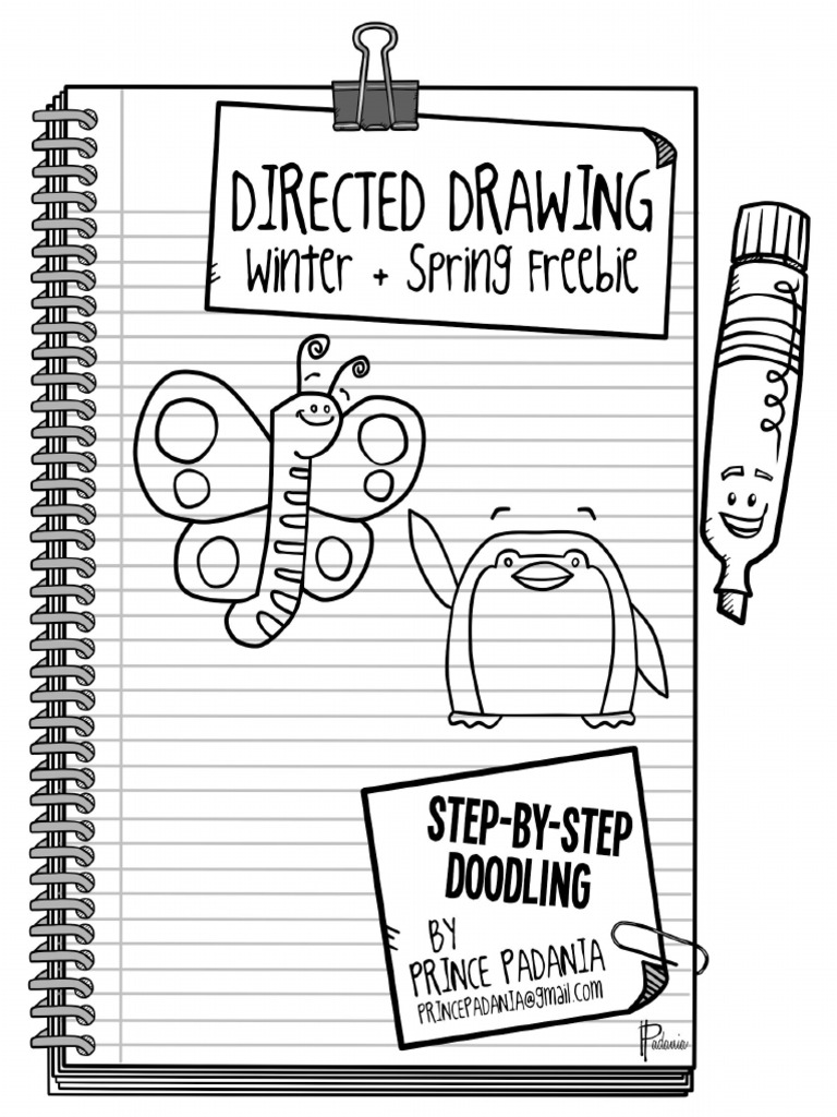 HowtoDrawWinterSpringAnimalsDirectedDrawingFreebie 1 | PDF