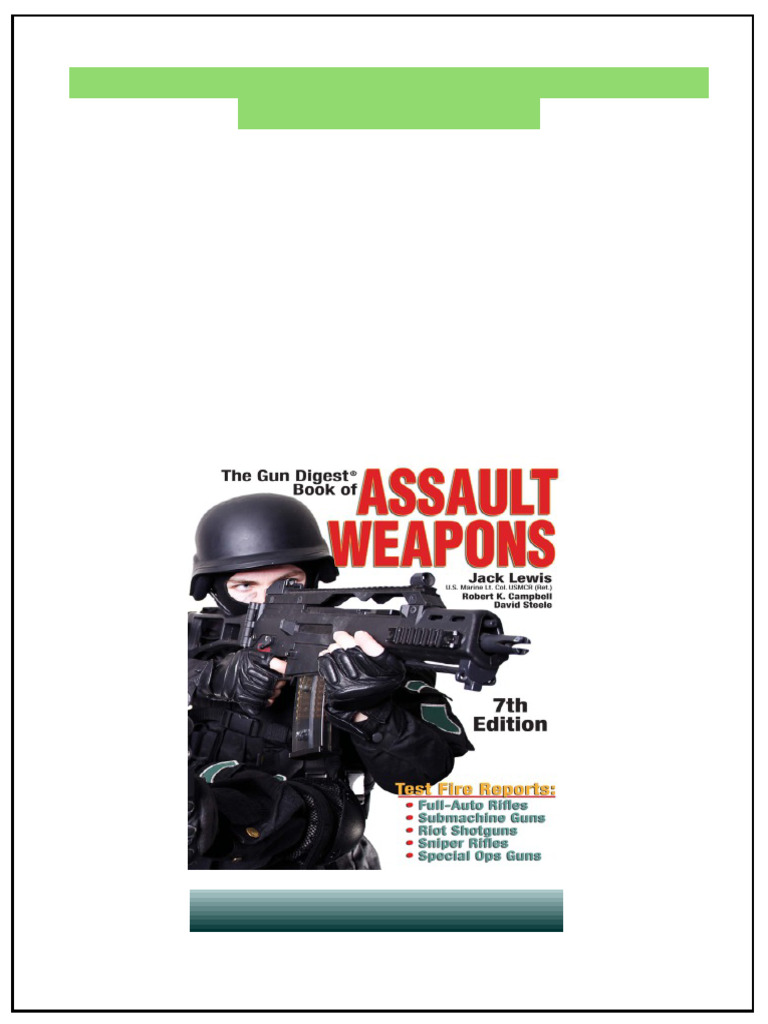 Gun Digest Book of Assault Weapons 7th Ed. Edition Jack Lewis Online ...