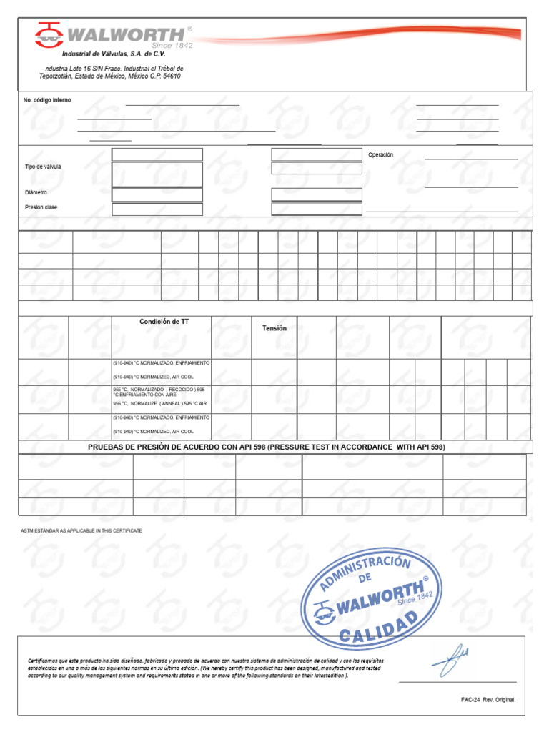 Informe de Pedido y Certificación CMTR | PDF