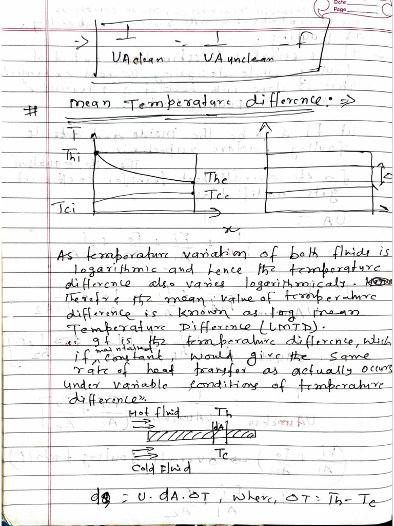 Heat Exchanger Notes (GK Sir) | PDF
