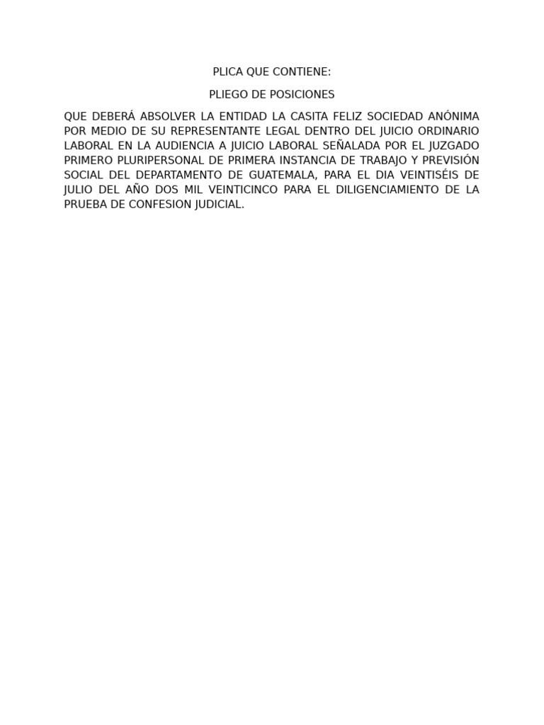 Plica | PDF