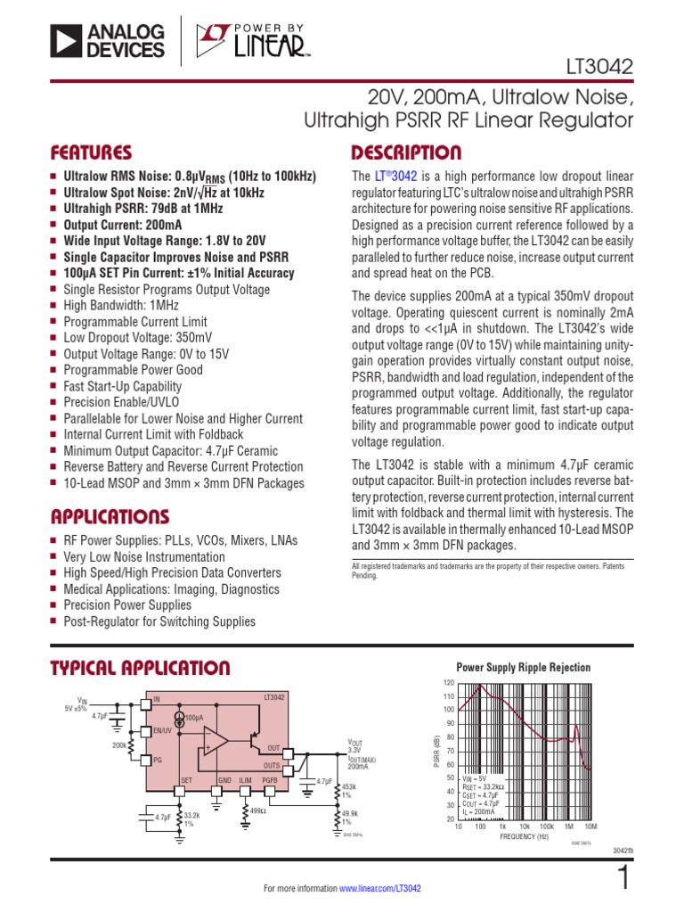 3042 FB | PDF | Electronics | Electricity