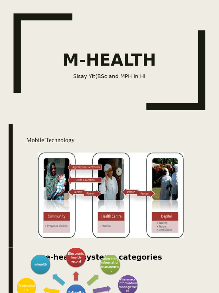 (Sisay) - Unit-4. Mhealth | PDF | Health Care | Computing