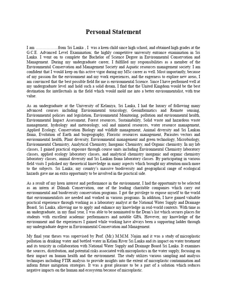 Sample Sop Manufacturing | PDF | Sustainability | Natural Environment