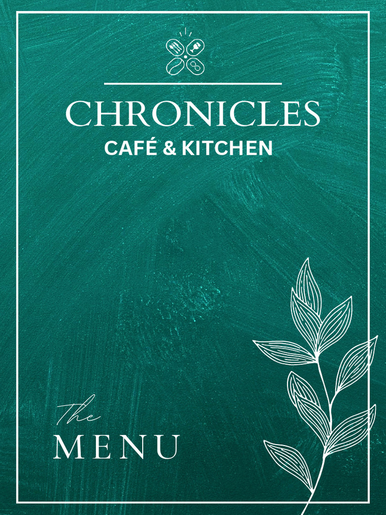 Chronicles Menu | PDF | Indian Cuisine | Indonesian Cuisine