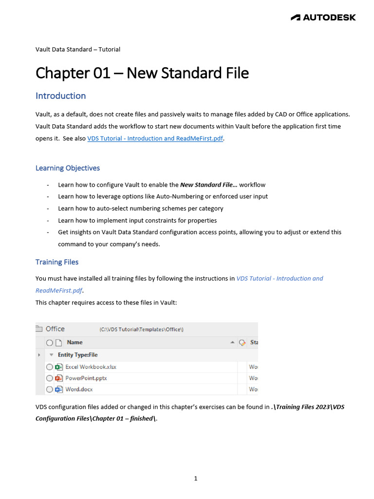 VDS Tutorial - Chapter 01VDS Tutorial - Chapter 01 | PDF | Computer File | Xml