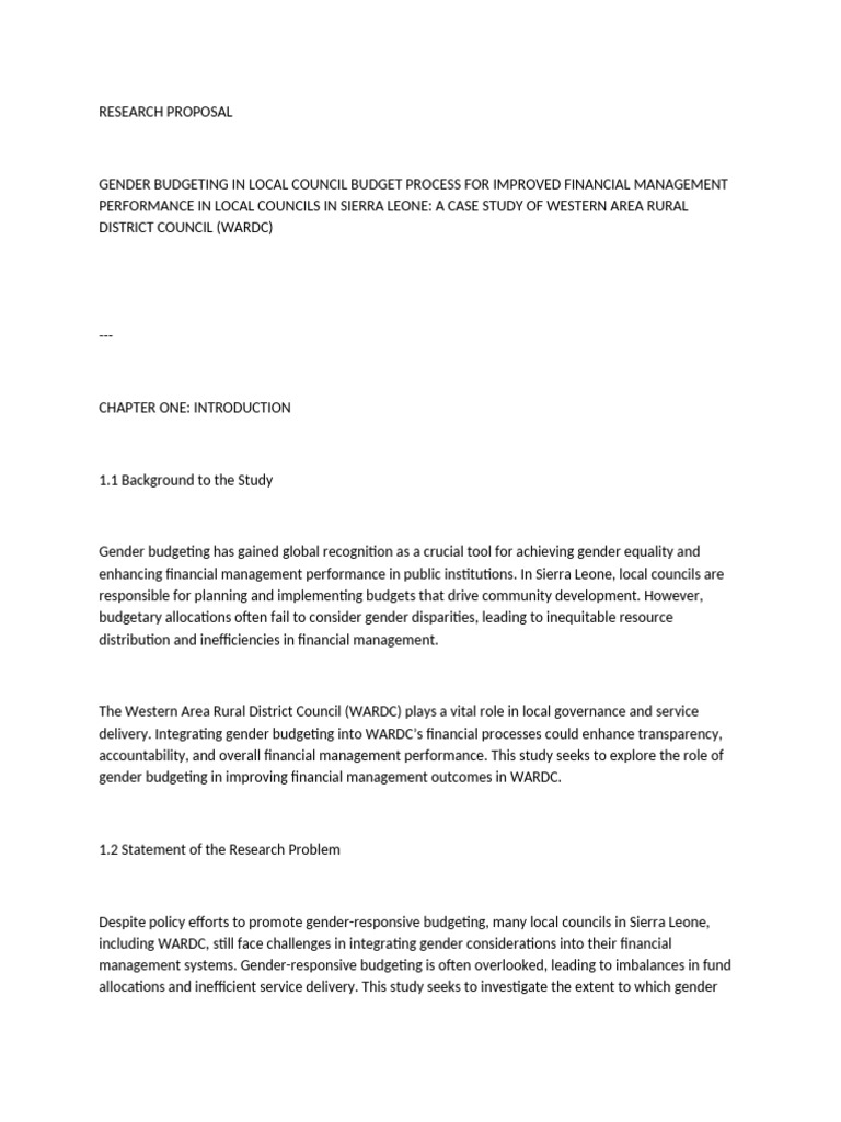 Research Proposal Thesis | PDF | Survey Methodology | Governance
