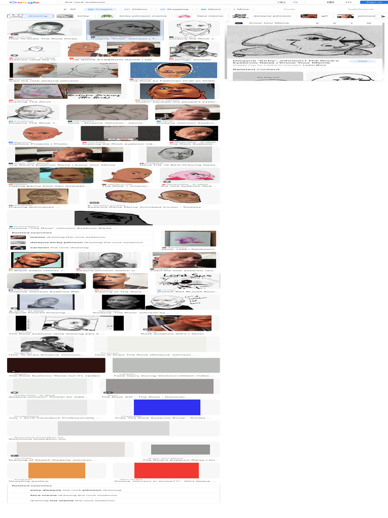 The Rock Eyebrow - Google Search | PDF | Cyberspace | World Wide Web