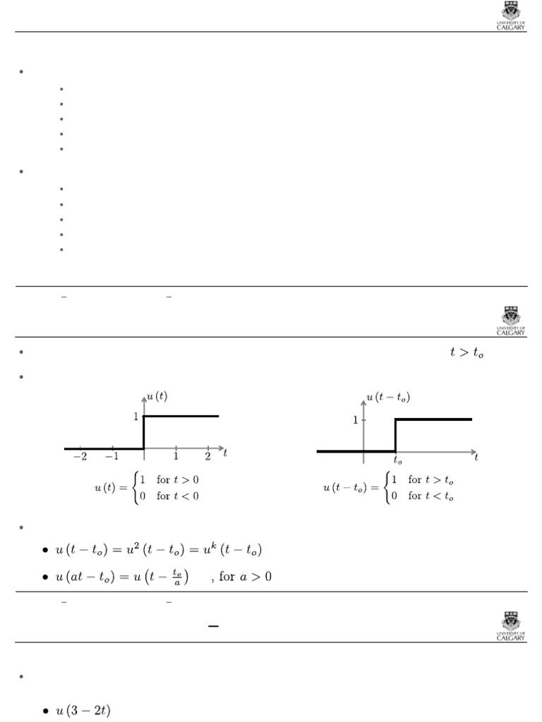 ENEL 327: Signals and Systems Overview | PDF | Amplifier | Discrete ...