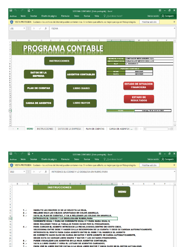 Imagenes Sistema Contable (2) | PDF