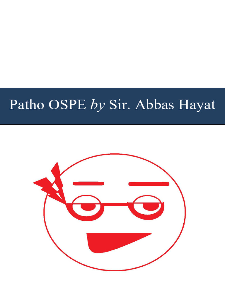 Pathology OSPE by Sir Abbas | PDF | Prostate | Biopsy