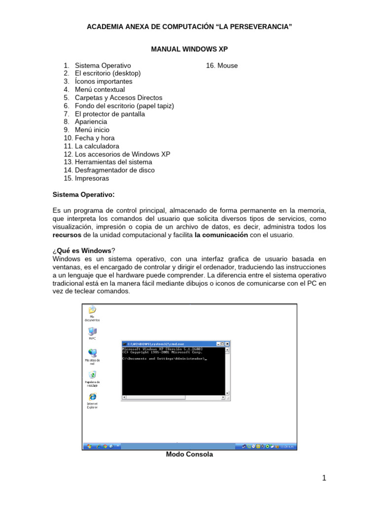 Manual Completo de Windows XP | PDF | Microsoft Windows | Windows 10