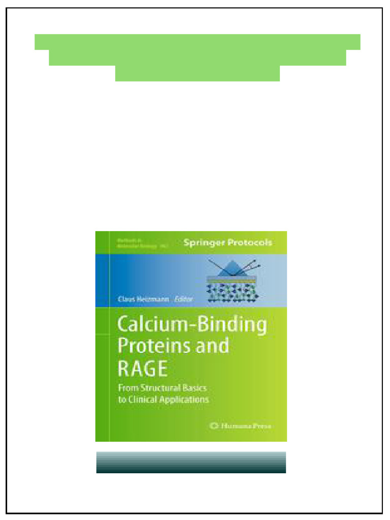 Calcium Binding Proteins and RAGE From Structural Basics to Clinical ...